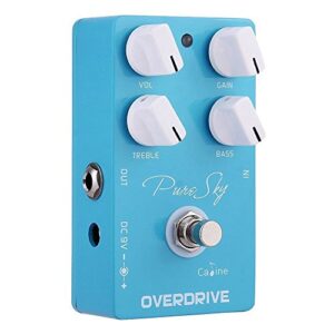 Caline CP-12 Pure Sky Guitar Pedal Effect Highly Pure and Clean Overdrive Guuitar Fx