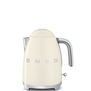 smeg klf02crus 50's retro style variable temperature kettle, cream