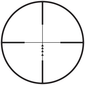 CenterPoint Optics LR620AORG2 Red/Green 6-20x50mm Illuminated Adjustable Objective Riflescope