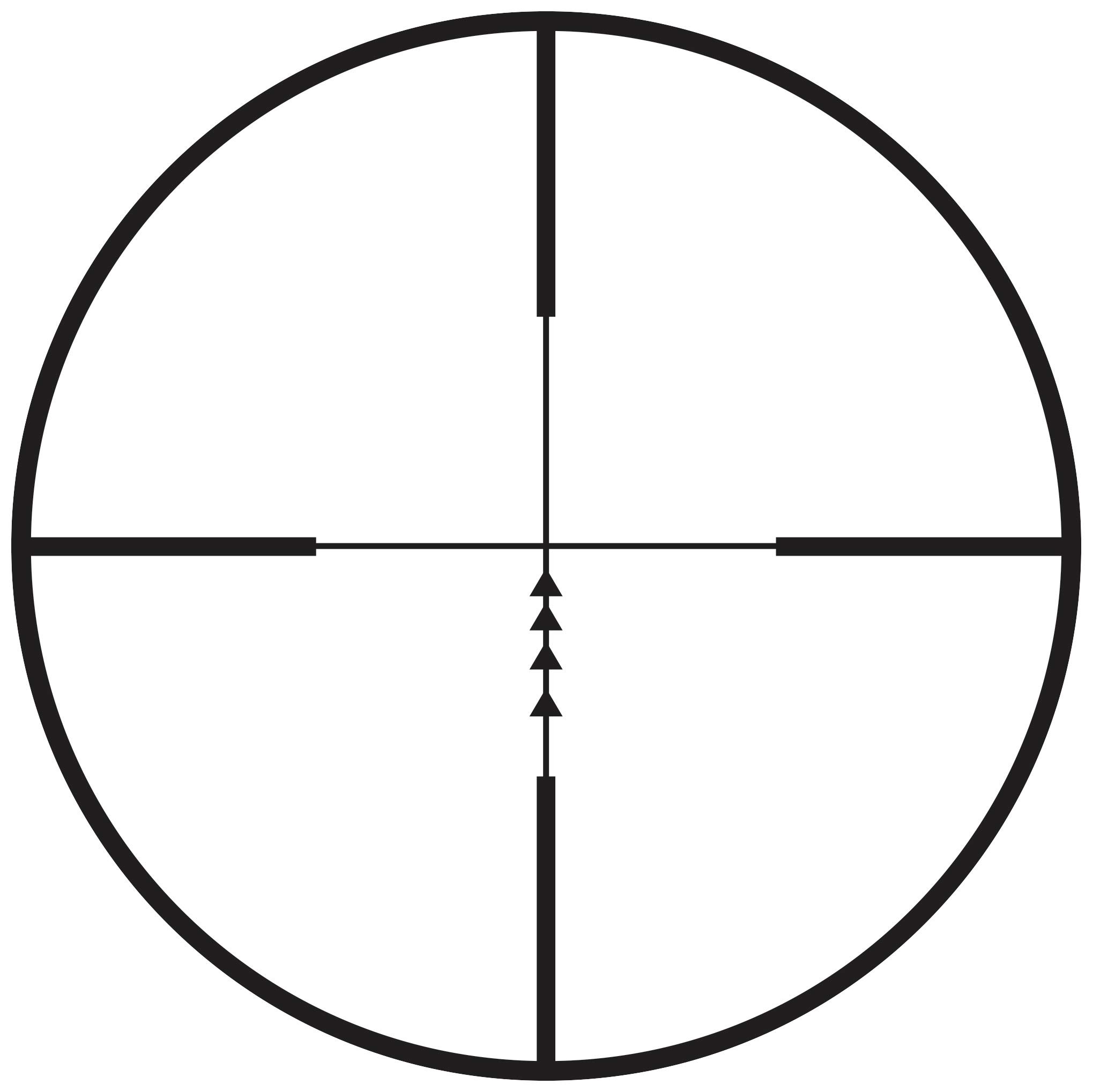 CenterPoint Optics LR620AORG2 Red/Green 6-20x50mm Illuminated Adjustable Objective Riflescope