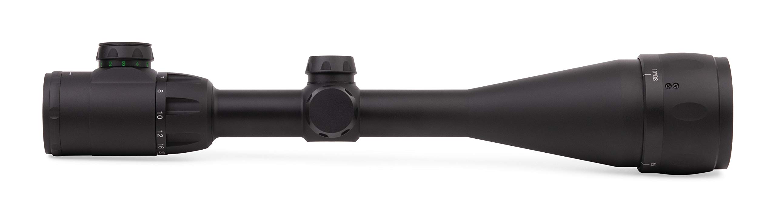 CenterPoint Optics LR620AORG2 Red/Green 6-20x50mm Illuminated Adjustable Objective Riflescope