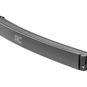 Rough Country 30" Black Series Curved Single Row CREE LED Light Bar - 72730BL