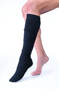 farrowwrap 4000 legpiece, bsn farrowmed, compression leg wrap (reg-small, black)