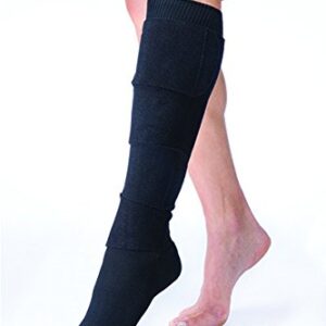 FarrowWrap 4000 Legpiece, BSN FarrowMed, Compression Leg Wrap (Reg-Small, Black)