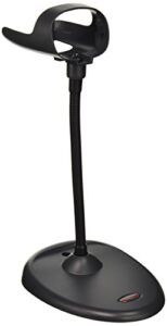 honeywell stnd-22f00-001-6 weighted base stand with flexible rod for xenon 1900 general duty barcode scanner, xenon cup, 9" height, gray