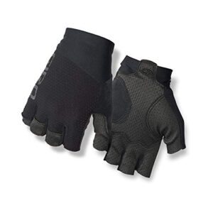 giro zero cs men's road cycling gloves - black (2020), medium