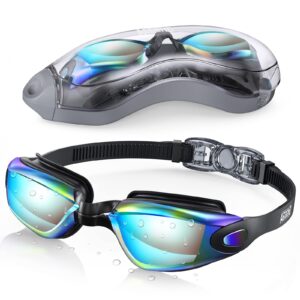 aegend swim goggles, swimming goggles no leaking full protection adult men women youth