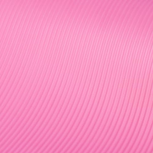 Amazon Basics Extra Thick Exercise Yoga Gym Floor Mat with Carrying Strap, 74 x 24 x .5 Inches, Pink