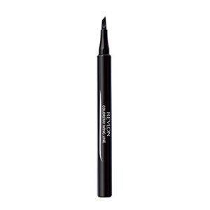 revlon liquid eyeliner pen, colorstay wing line eye makeup, waterproof, smudge-proof, longwearing with angled felt tip, wing line