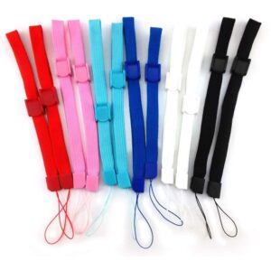 yueton 12pcs universal replacement hand wrist strap wristlet wristband with lock for wii remote controller, mobile phone, mp3, digital camera