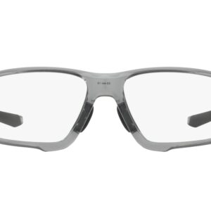 Oakley Men's Ox8080 Crosslink Zero Asian Fit Square Prescription Eyewear Frames, Polished Grey Shadow/Demo Lens, 58 mm