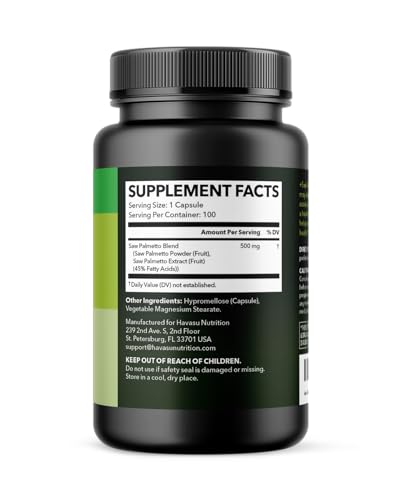 Saw Palmetto for Men Prostate Supplement | Prostate Support Supplement for Men's Health | Potent Saw Palmetto for DHT, Urinary and Prostate Health | Over 3 Month Supply Saw Palmetto Supplement