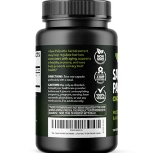 Saw Palmetto for Men Prostate Supplement | Prostate Support Supplement for Men's Health | Potent Saw Palmetto for DHT, Urinary and Prostate Health | Over 3 Month Supply Saw Palmetto Supplement