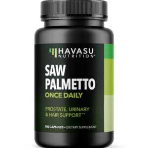 Saw Palmetto for Men Prostate Supplement | Prostate Support Supplement for Men's Health | Potent Saw Palmetto for DHT, Urinary and Prostate Health | Over 3 Month Supply Saw Palmetto Supplement