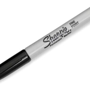 Sharpie 30001 Black Fine Point Permanent Markers, 288 Count