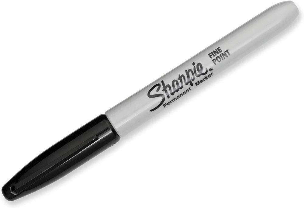 Sharpie 30001 Black Fine Point Permanent Markers, 288 Count