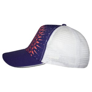 Headsweats Unisex Baseball-caps, White/Purple