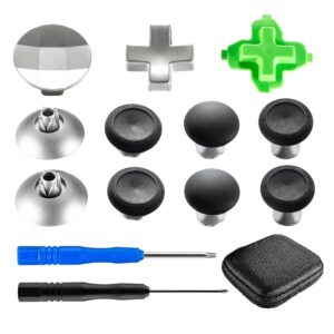 extremerate 11 in 1 metal magnetic d-pads thumbsticks joysticks swap t8h cross screwdrivers repair replacement parts kits for xbox one xbox one elite xbox one s x controller