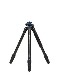 benro fgp28a systemgo plus tripod only, travel, aluminum with monopod, black