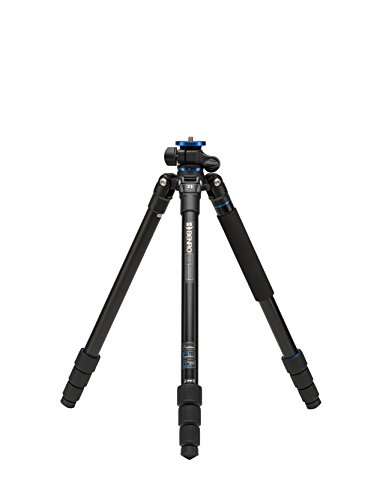 Benro FGP28A SystemGo Plus Tripod Only, Travel, Aluminum with Monopod, Black