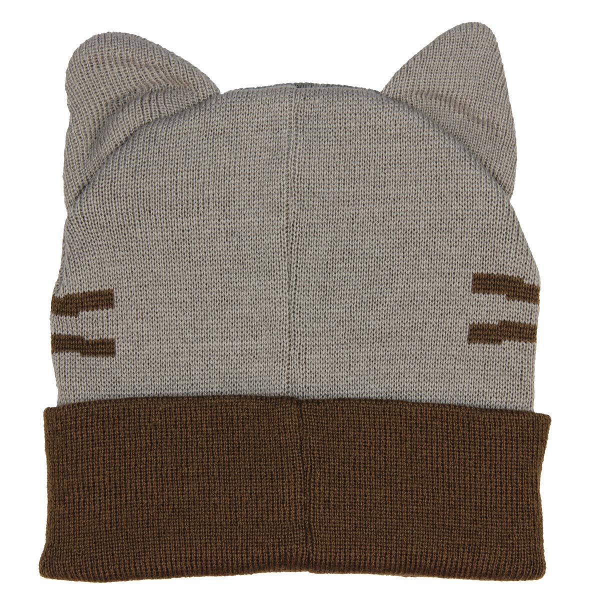 Pusheen Beanie Hat with Ears,Gray,Standard