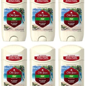 Old Spice Antiperspirant and Deodorant for Men Fiji with Palm Tree Scent 2.6 Oz (Pack of 6)