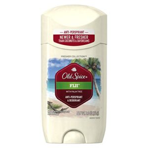 Old Spice Antiperspirant and Deodorant for Men Fiji with Palm Tree Scent 2.6 Oz (Pack of 6)