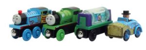 thomas and friends wooden railway - slippy sodor gift pack by learning curve