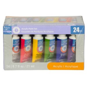 Artist's Loft Acrylic Paint Set, 24 Colors