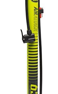 Bell Air Attack 650 High Volume Bicycle Pump Yellow Stripe with Gauge, Air Attack 650