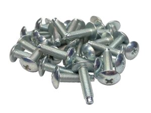 rackgold® 10-32 zinc rack screws 25 pack - usa made