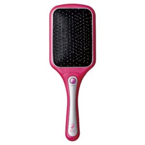 KOIZUMI Reset Brush Paddle Type (Dry Battery Type) KBE-2811/VP (Vivit Pink)【Japan Domestic Genuine Products】