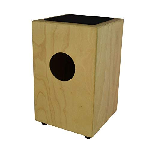 Echoslap Siam Oak Super Snare Cajon - Hand Tested, Siam Oak Body, Maple Frontplate Plus Free Gig Bag