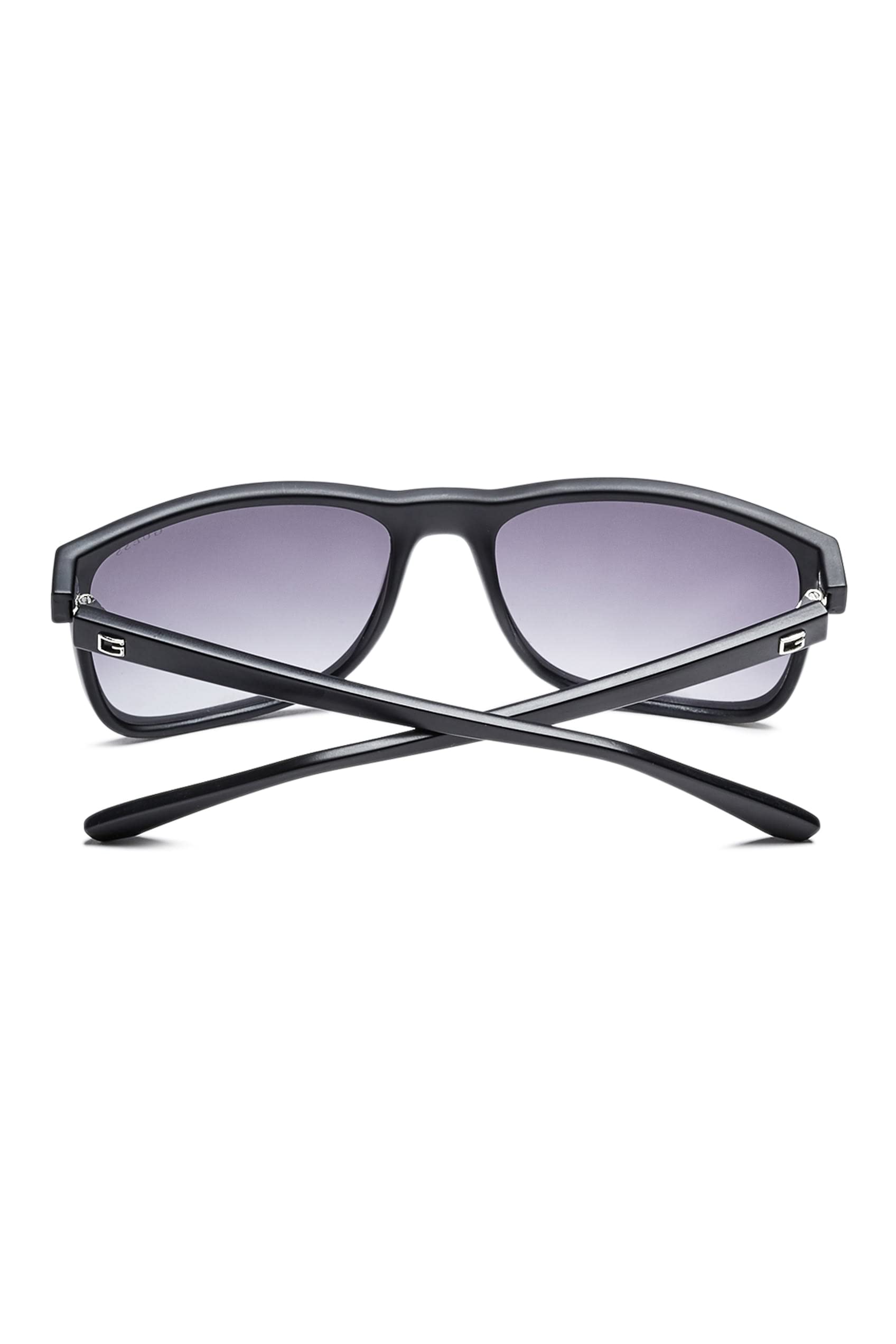 GUESS Factory Matte Plastic Square Sunglasses