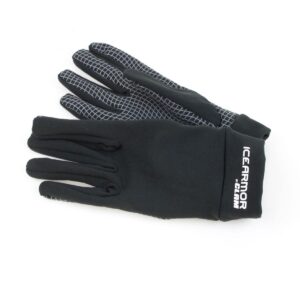 clam 10648 4567-0878 fleece grip gloves, x-large