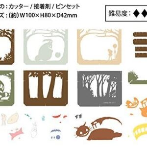 ensky My Neighbor Totoro in a A Mysterious Encounter with Totoro, Paper Theater (PT-047) - Official Studio Ghibli Merchandise