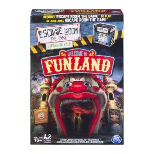 spin master games - escape room expansion pack - welcome to funland