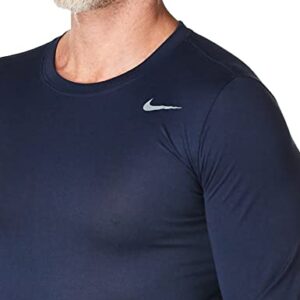 Nike Mens Longsleeve Legend - Navy - Small