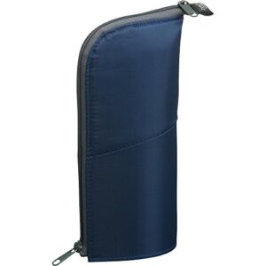 kokuyo neo critz pen case, regular size, navy x blue, japan import (f-vbf180-2)