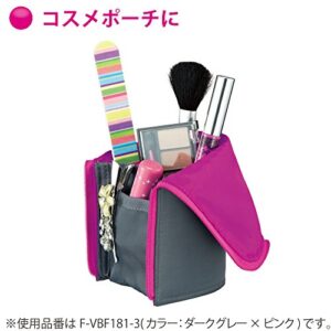 KOKUYO NEO CRITZ Pen Case/Large Size (Black x Dark Gray)