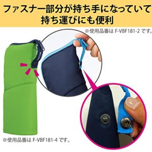 KOKUYO NEO CRITZ Pen Case/Large Size (Black x Dark Gray)