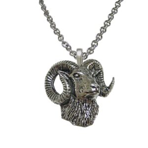 Kiola Designs Ram Head Pendant Necklace