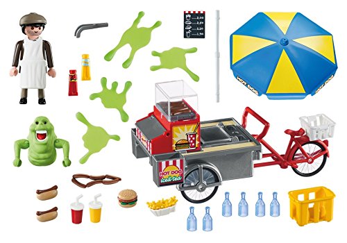 Playmobil Ghostbusters Slimer with Hot Dog Stand