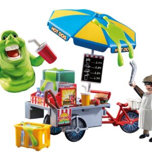 Playmobil Ghostbusters Slimer with Hot Dog Stand