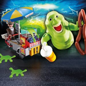 Playmobil Ghostbusters Slimer with Hot Dog Stand