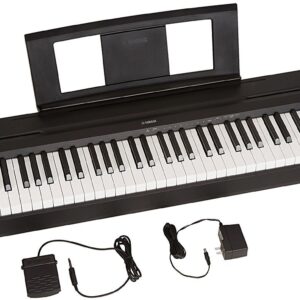 YAMAHA P71 88-Key Weighted Action Digital Piano with Sustain Pedal and Power Supply (Amazon-Exclusive)