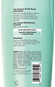 L'Oreal Paris Elvive Extraordinary Clay Rebalancing Shampoo, 12.6 fl; oz; (Packaging May Vary)