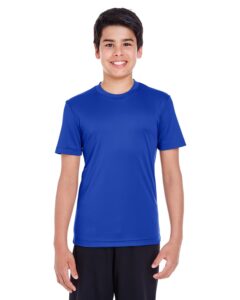 team 365 youth zone performance t-shirt l sport royal