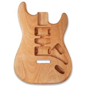 bexgears diy electric guitar body okoume wood