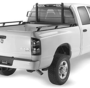 RealTruck BACKRACK Original Rack Frame Only | Black, No Drill | 15018 | Fits 1999-2024 Ford F-250/F-350/F-450